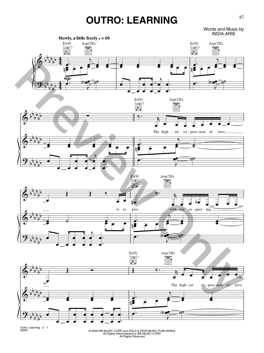 Outro Learning | J.W. Pepper