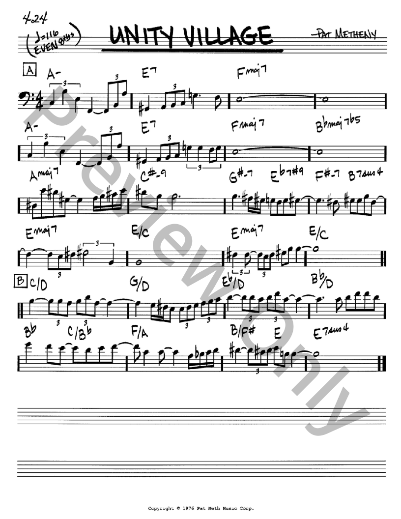 Unity Village | J.W. Pepper