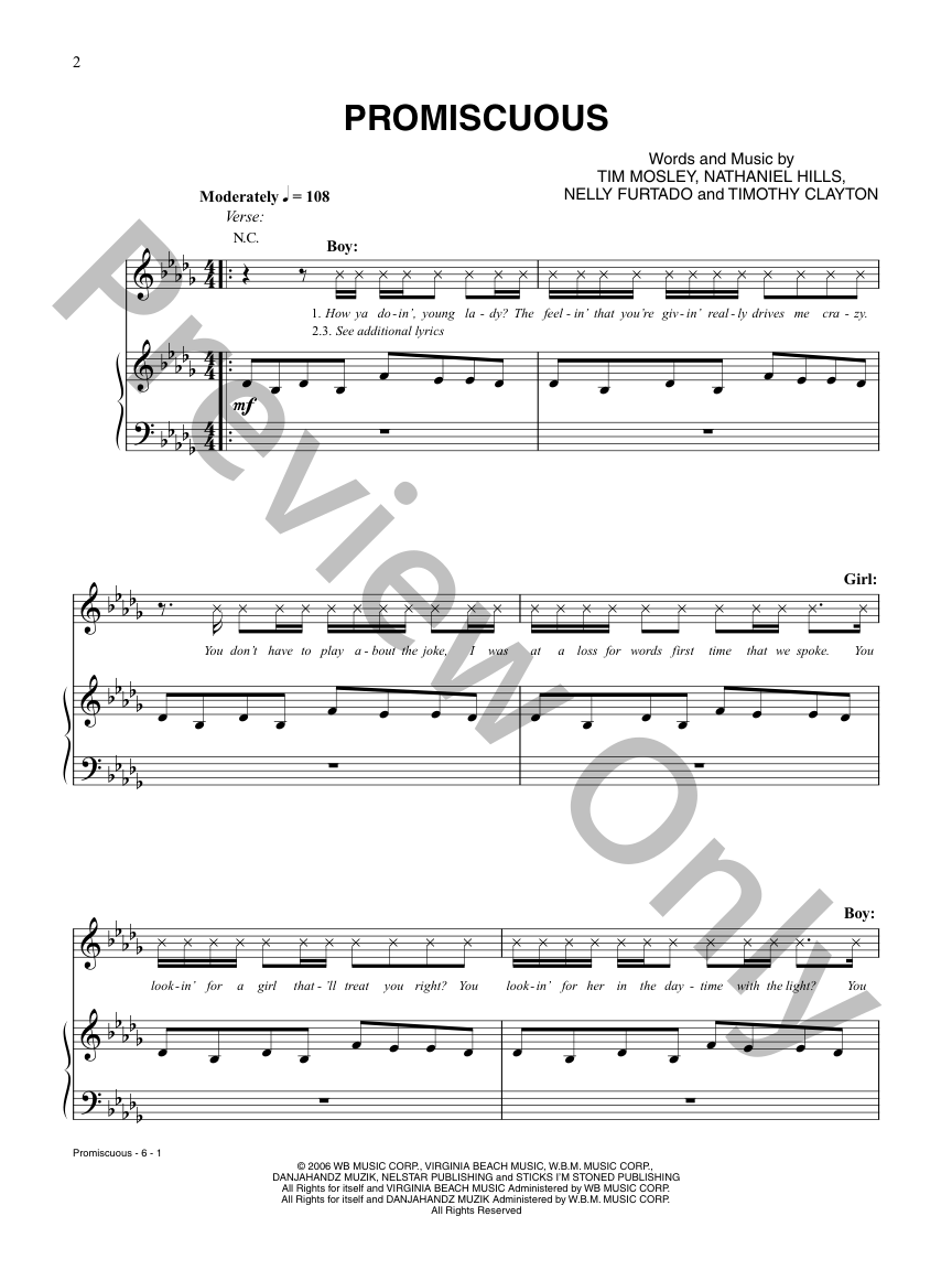 Promiscuous | J.W. Pepper