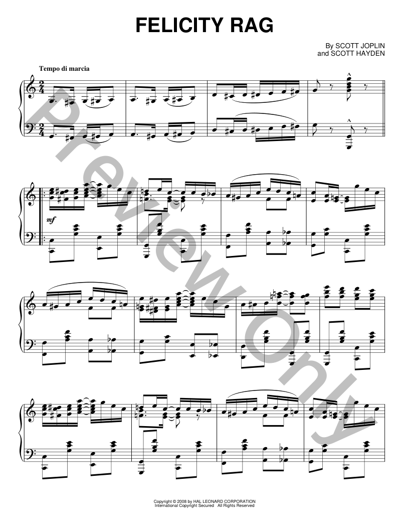 Felicity Rag | J.W. Pepper