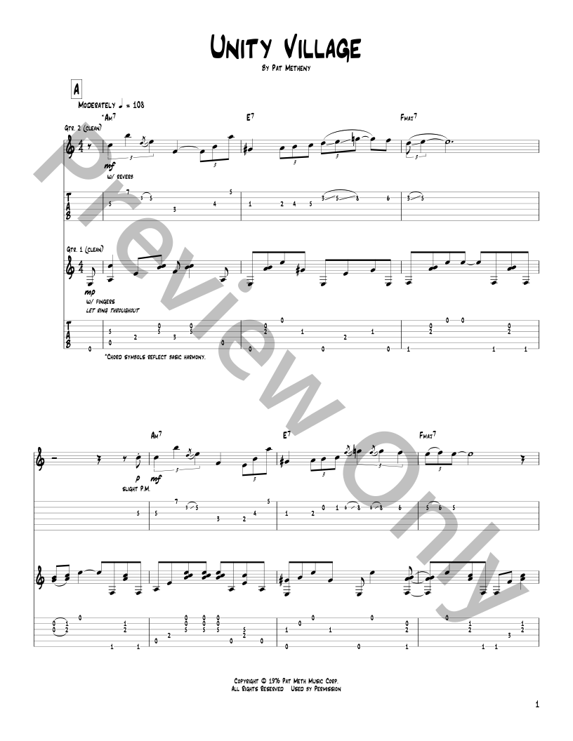 Unity Village | J.W. Pepper