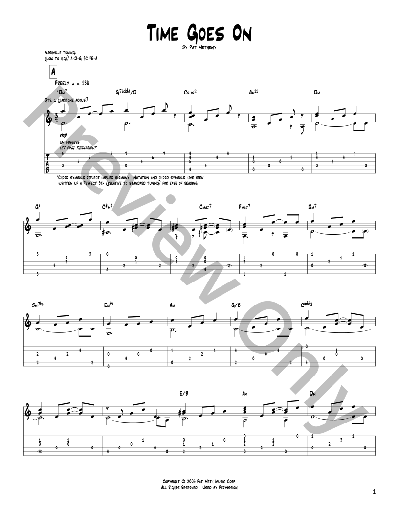 Time Goes on | J.W. Pepper