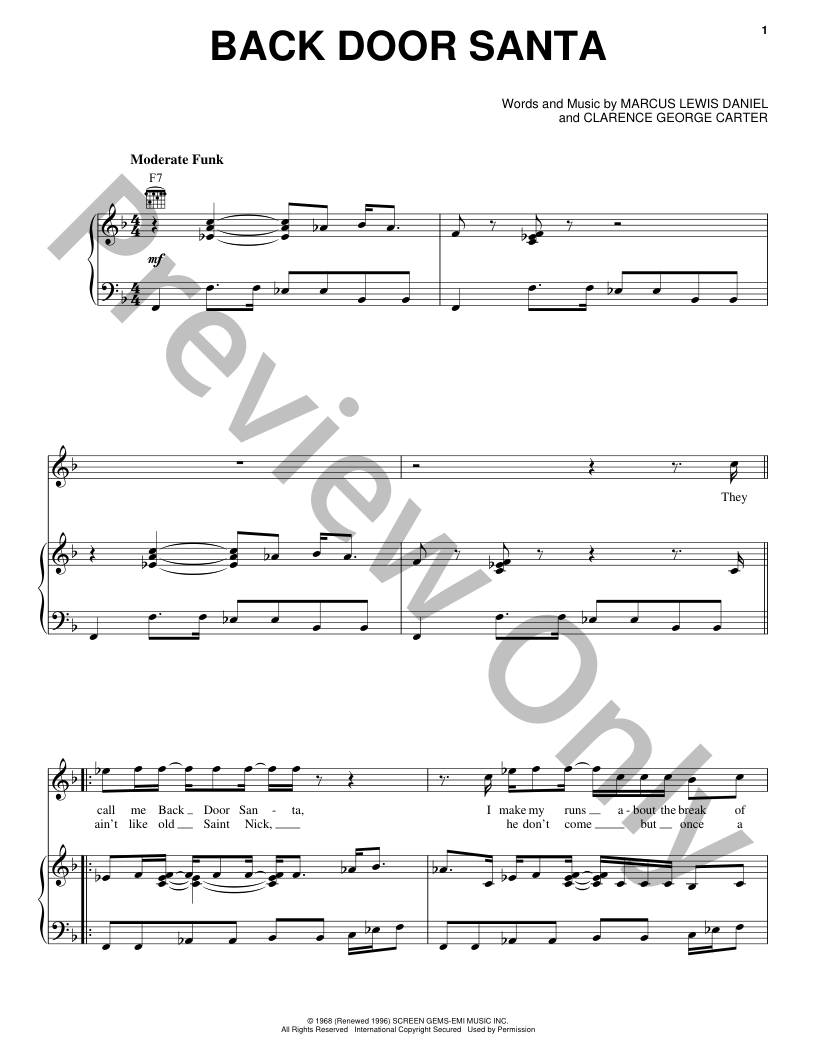 Back Door Santa | J.W. Pepper