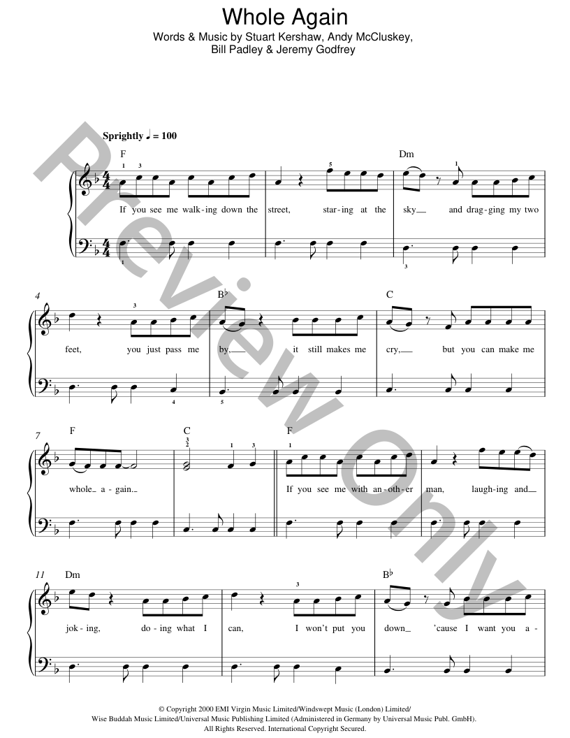 Whole Again | J.W. Pepper