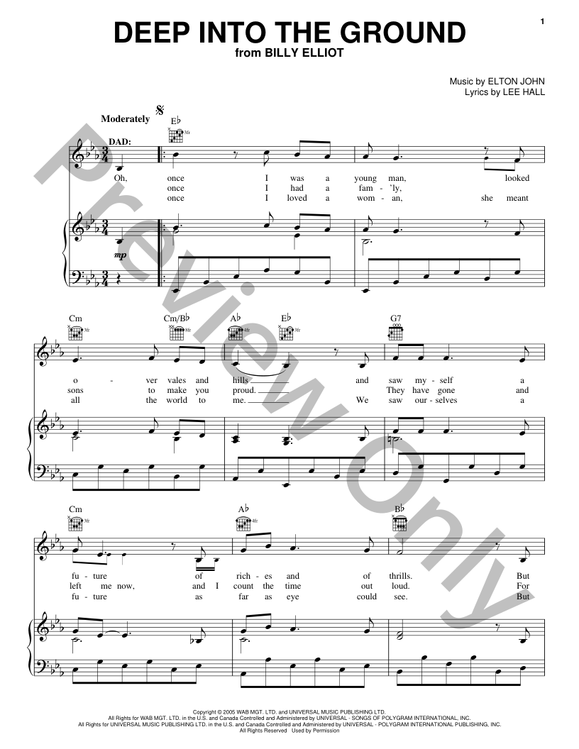 Deep into the Ground | J.W. Pepper