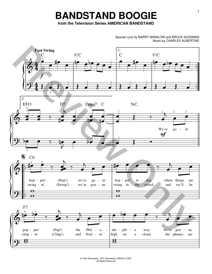 Bandstand Boogie | FastStore PDP