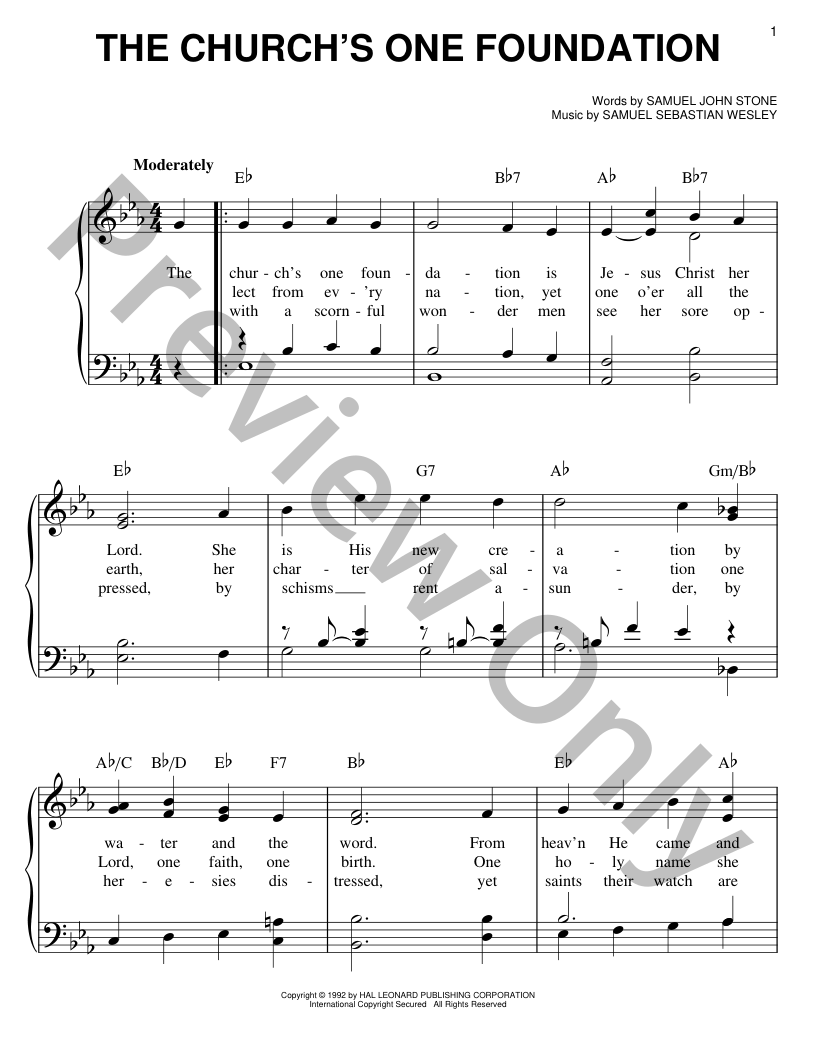 Church's One Foundation | FastStore PDP