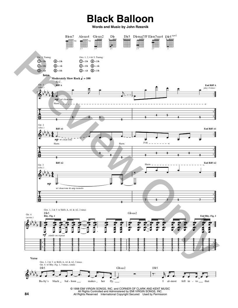 Black Balloon | J.W. Pepper