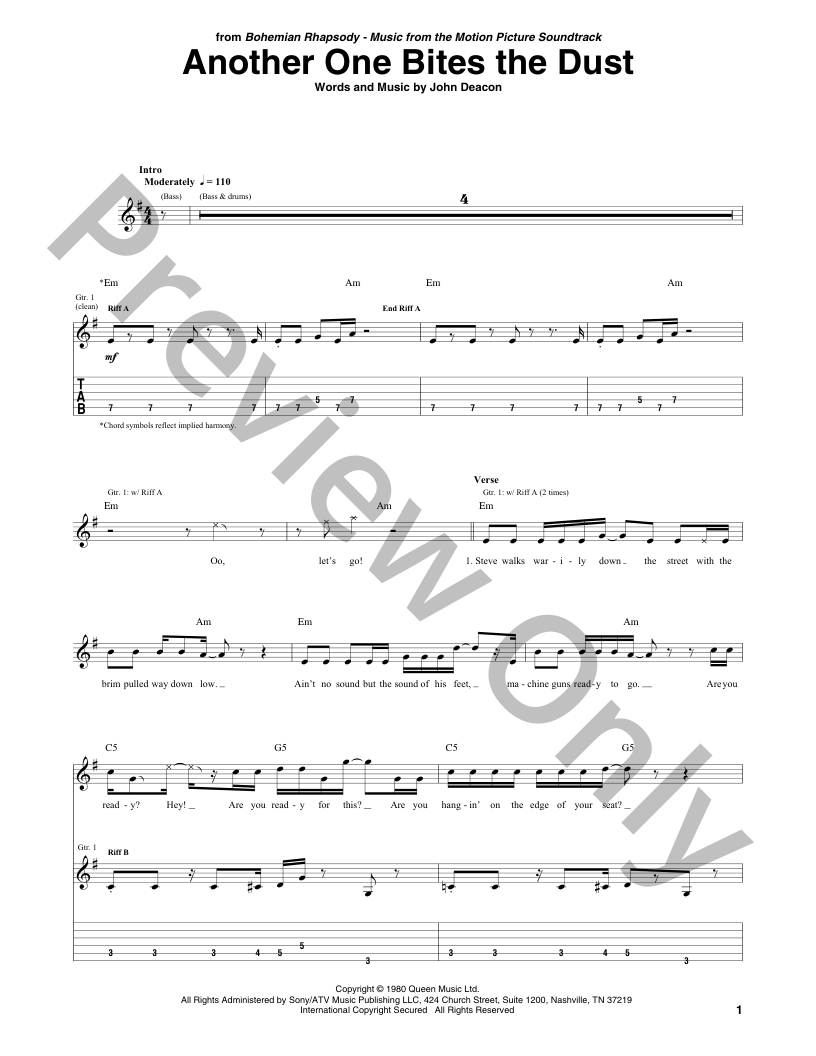 Another One Bites the Dust | J.W. Pepper