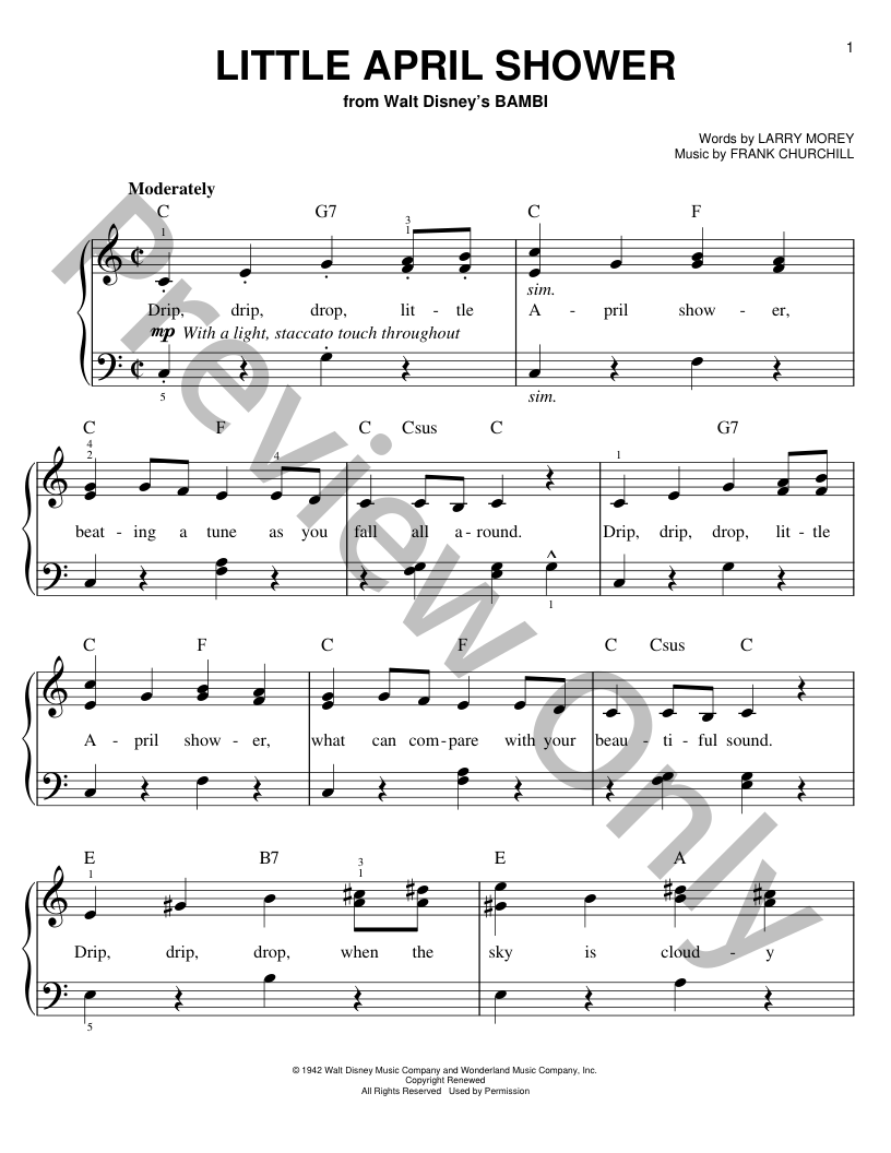 Little April Shower | J.W. Pepper