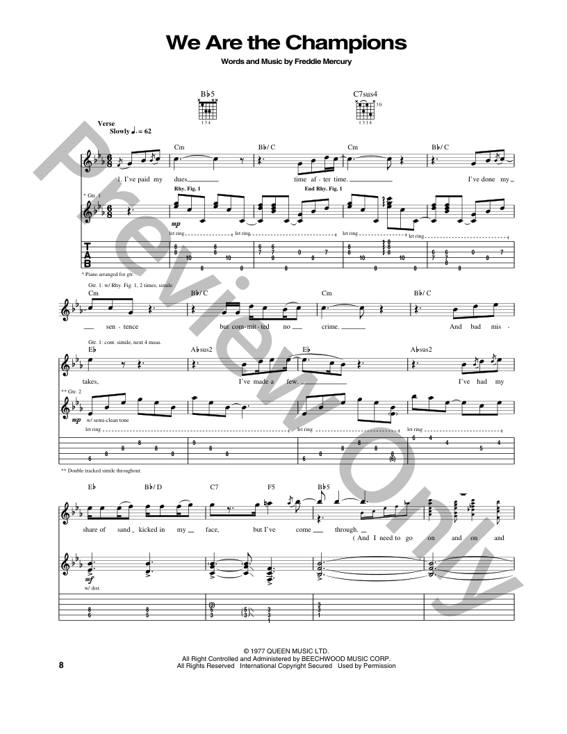 We Are the Champions | J.W. Pepper