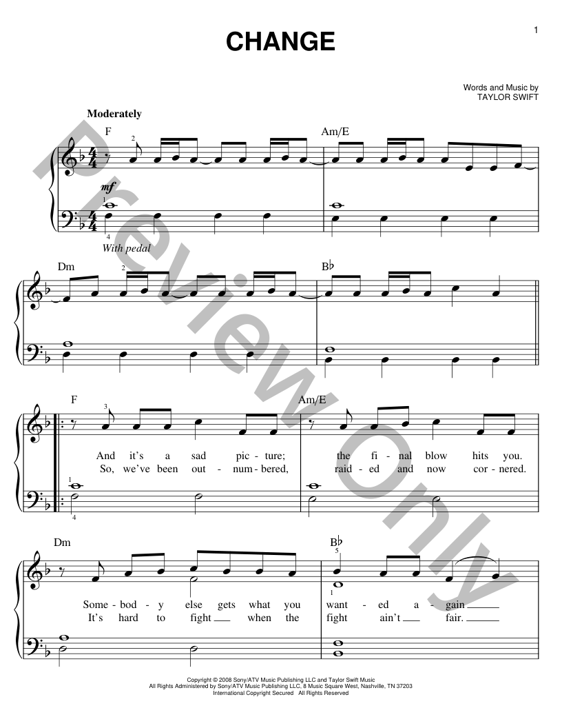 Change | J.W. Pepper