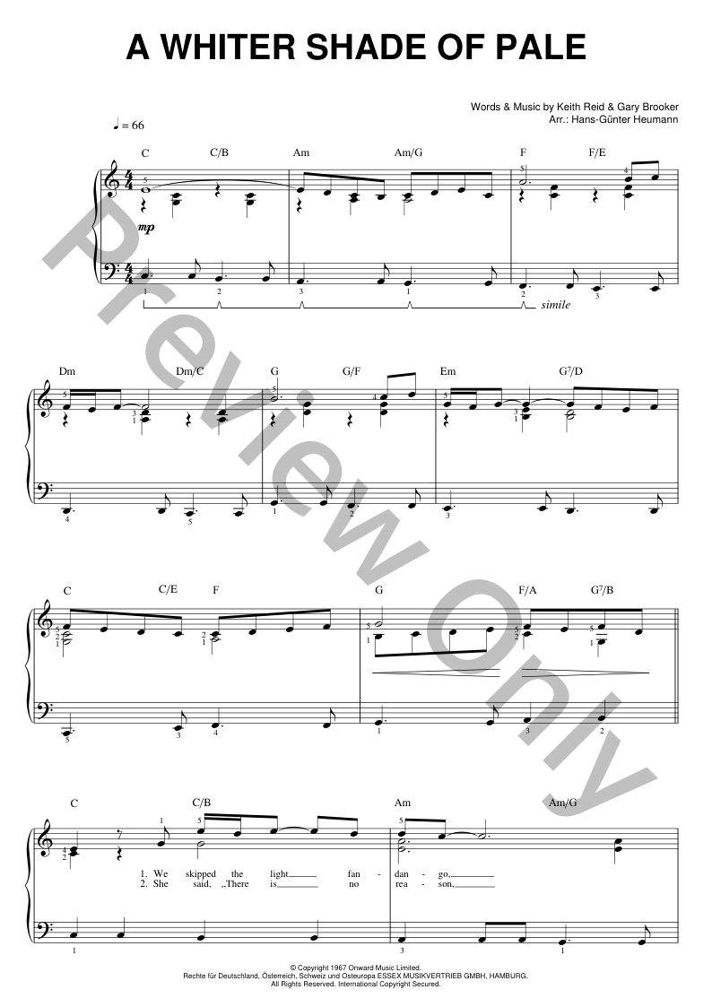 Whiter Shade of Pale | J.W. Pepper