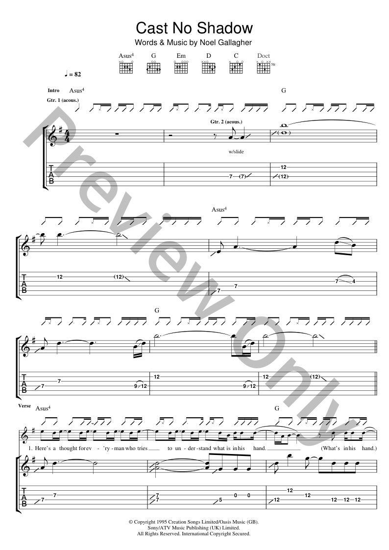 Cast No Shadow | J.W. Pepper