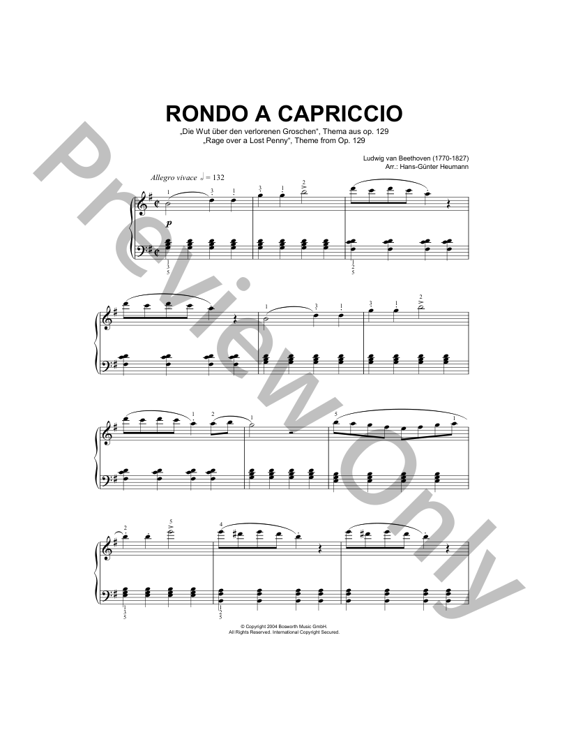 Rondo a Capriccio | J.W. Pepper