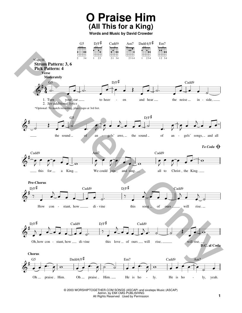 O Praise Him | J.W. Pepper