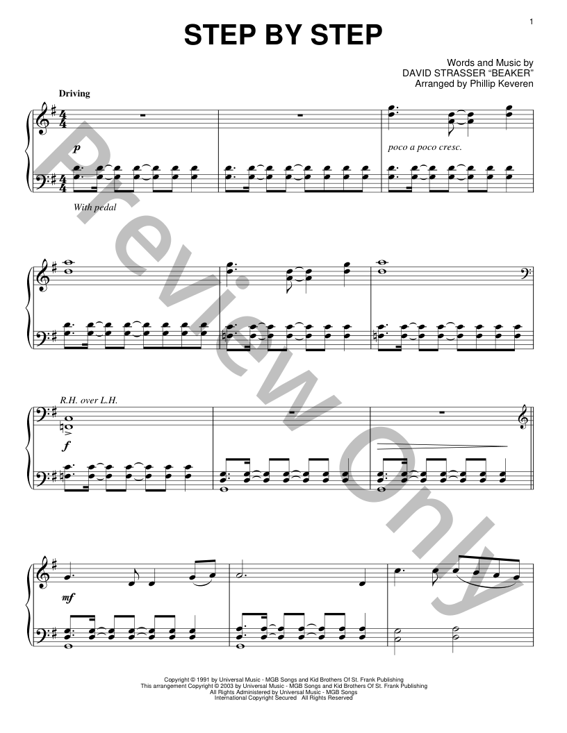 Step by Step | J.W. Pepper