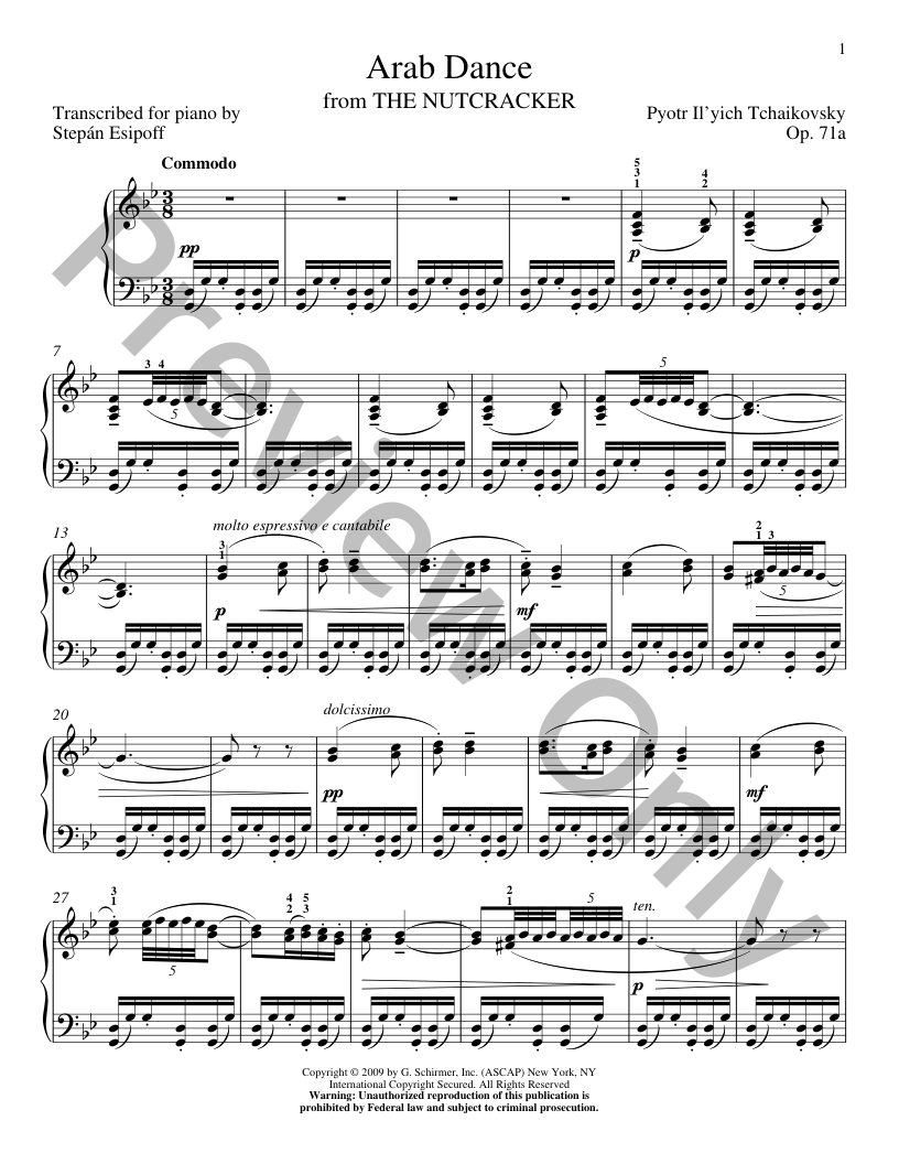 Arabian Dance | J.W. Pepper