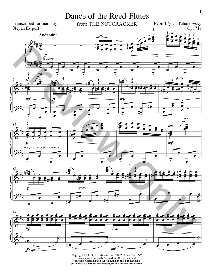 Dance of the Reed Flutes | J.W. Pepper