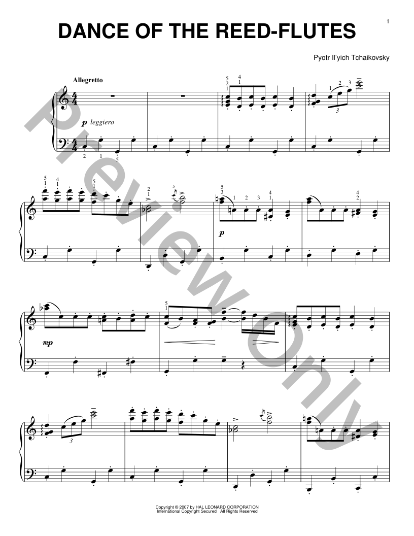 Dance of the Reed-Flutes | J.W. Pepper