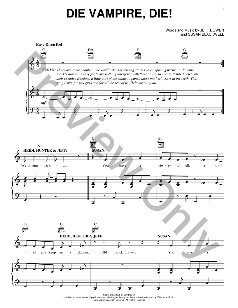 Die Vampire, Die | J.W. Pepper