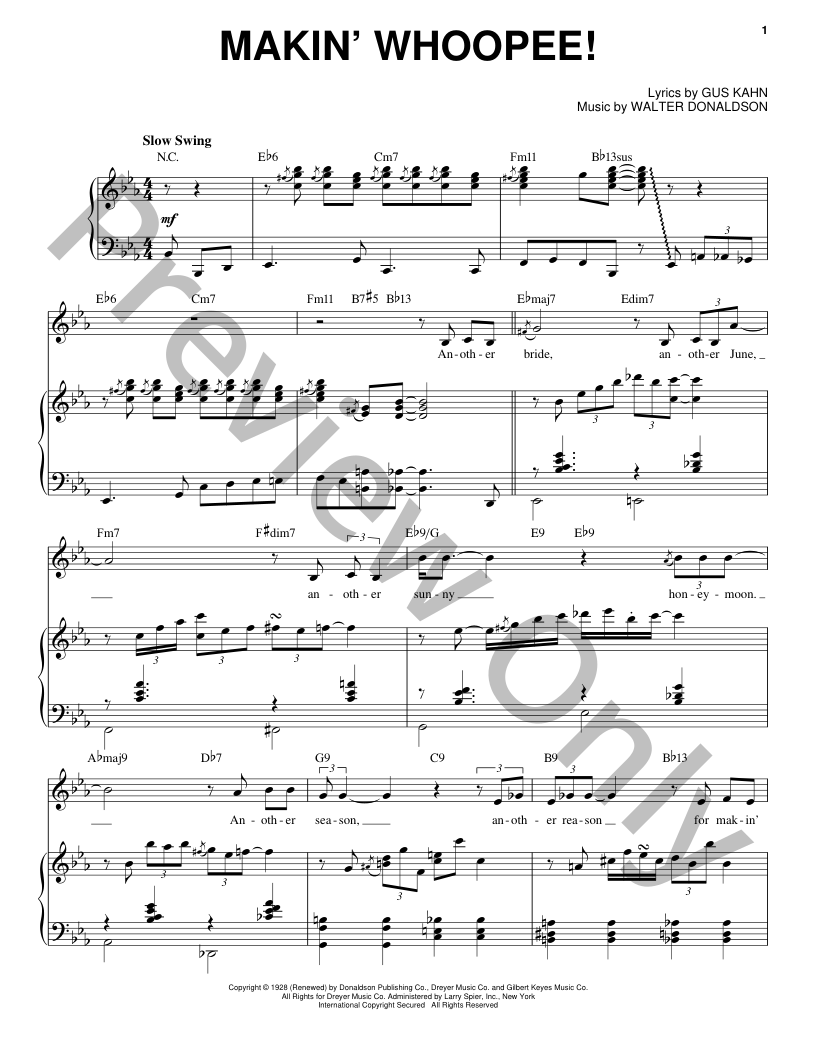 Making Whoopee | J.W. Pepper