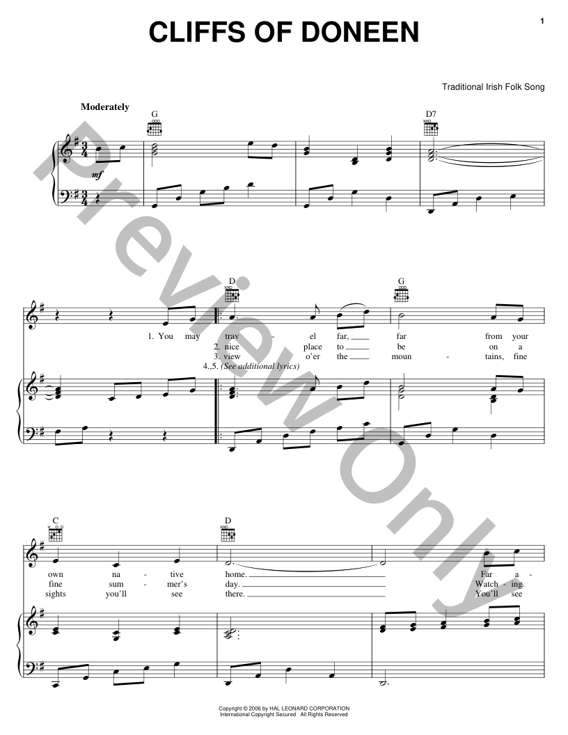 Cliffs of Doneen | J.W. Pepper