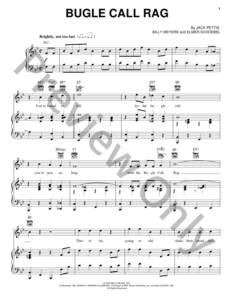 Bugle Call Rag | J.W. Pepper