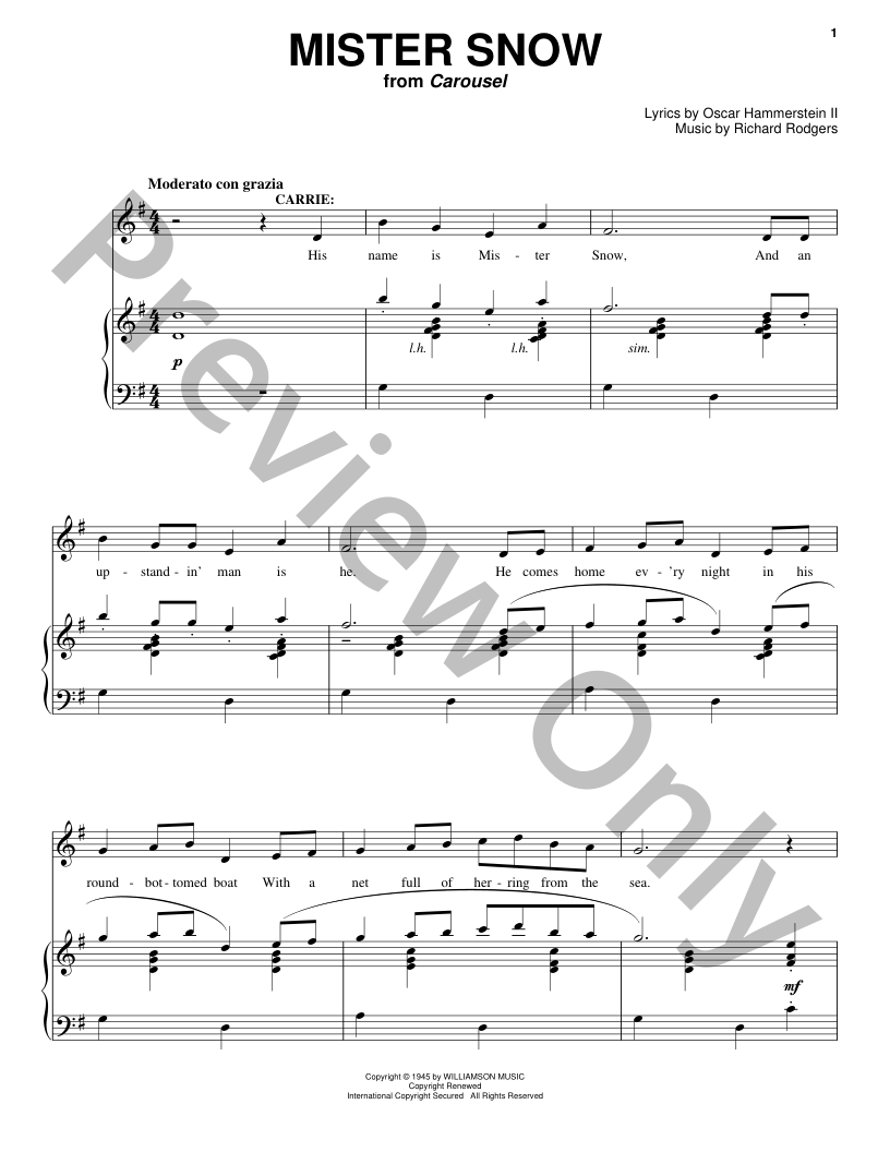 Mister Snow | J.W. Pepper