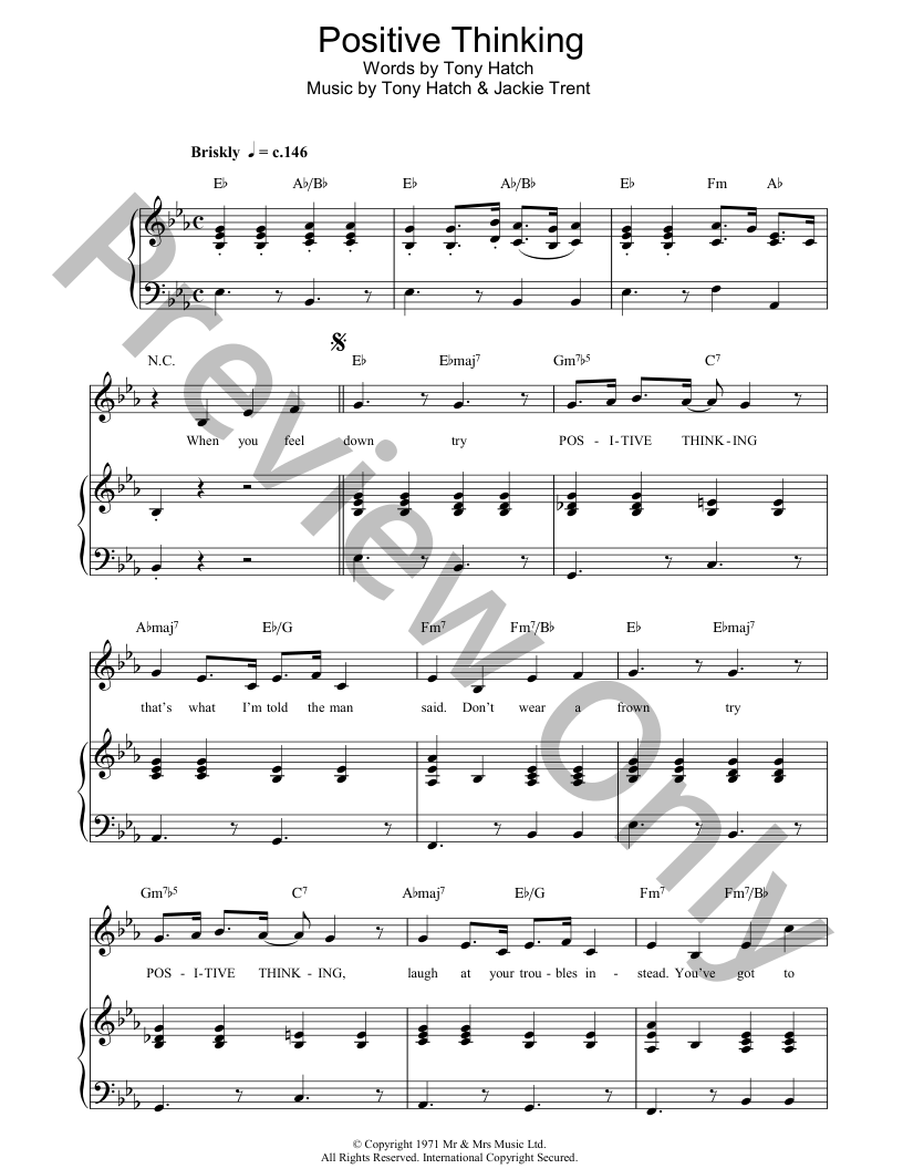 Positive Thinking | J.W. Pepper