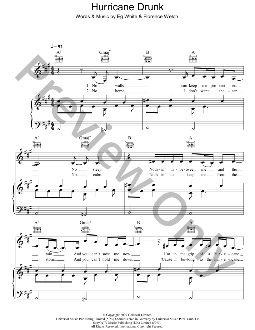 Hurricane Drunk | J.W. Pepper