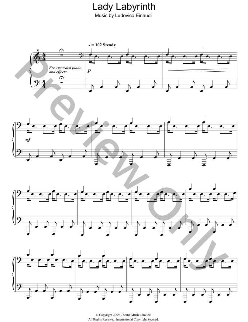 Lady Labyrinth | J.W. Pepper