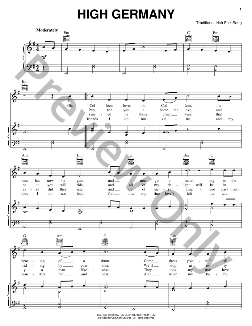 High Germany | J.W. Pepper