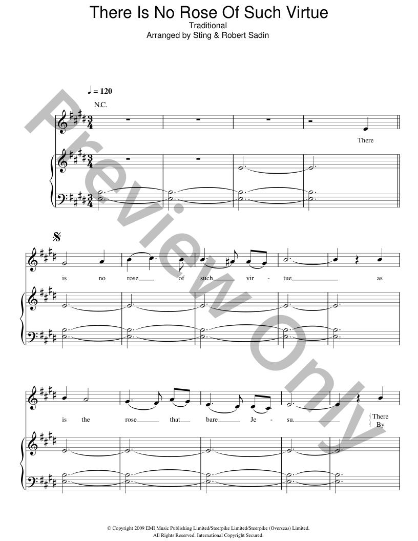 There Is No Rose of Such Virtue | J.W. Pepper