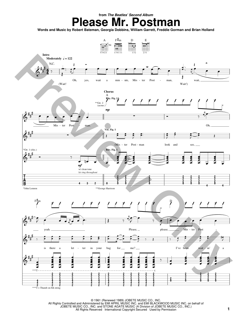 Please Mister Postman | J.W. Pepper