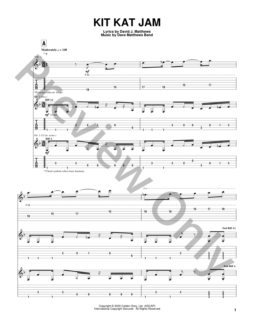 Kit Kat Jam | J.W. Pepper