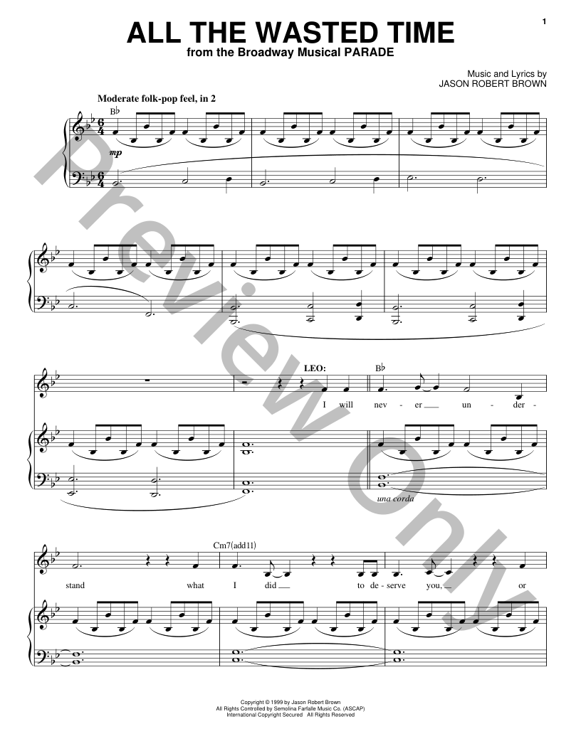 All the Wasted Time | J.W. Pepper