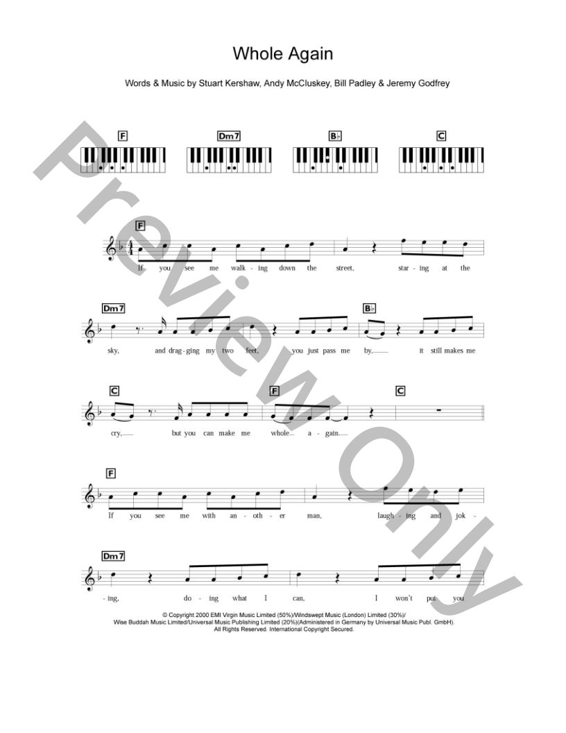 Whole Again | J.W. Pepper