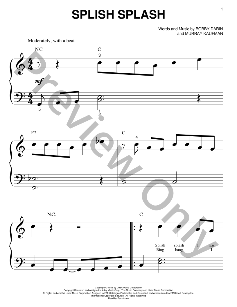 Splish Splash | J.W. Pepper