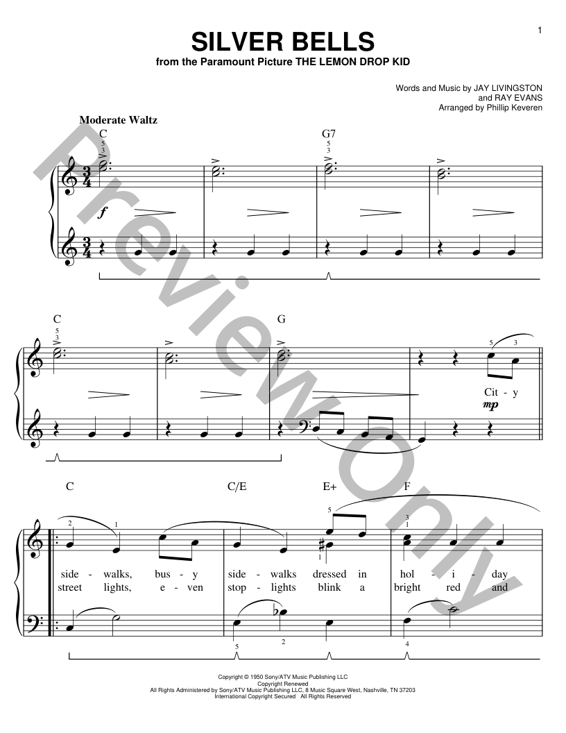 Silver Bells | J.W. Pepper