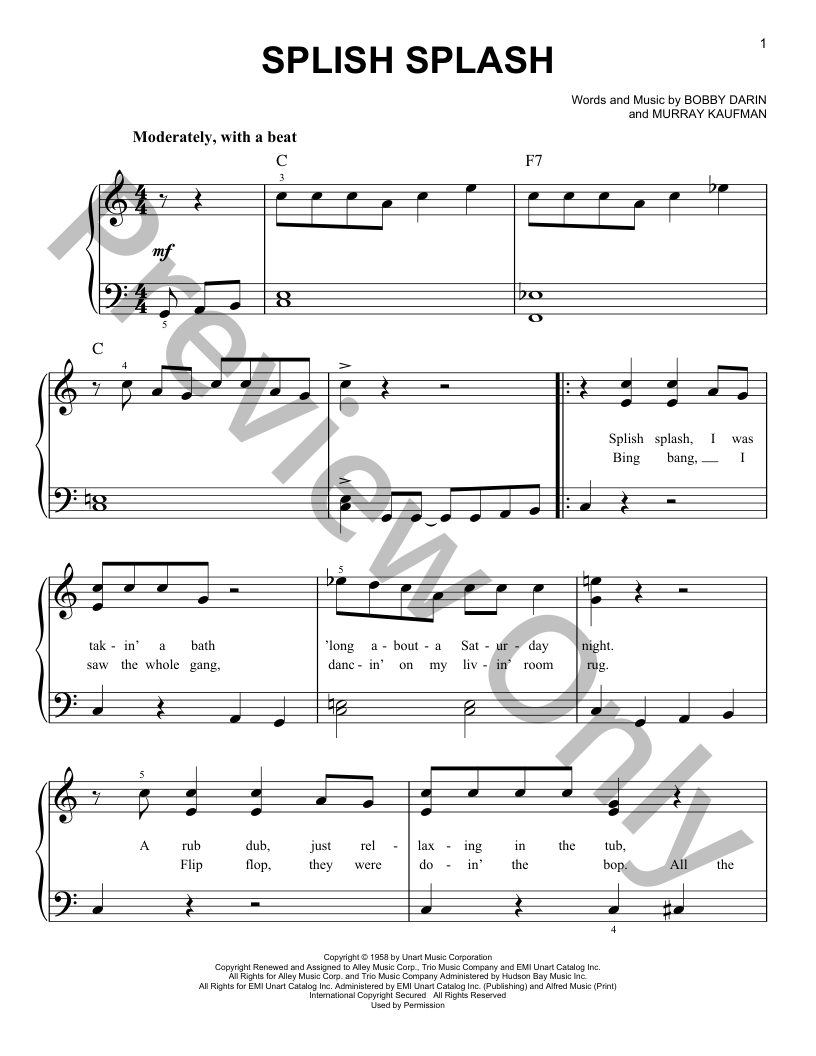 Splish Splash | J.W. Pepper