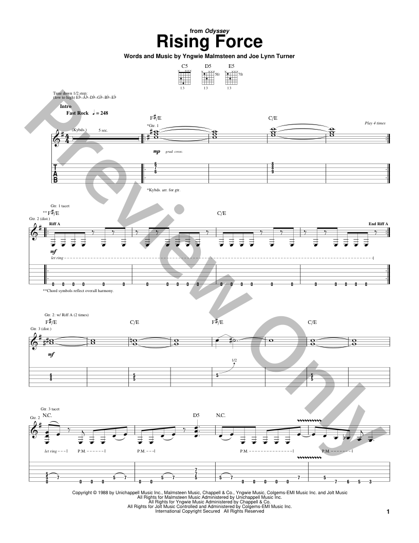 Rising Force | J.W. Pepper