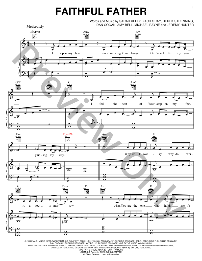 Faithful Father | J.W. Pepper