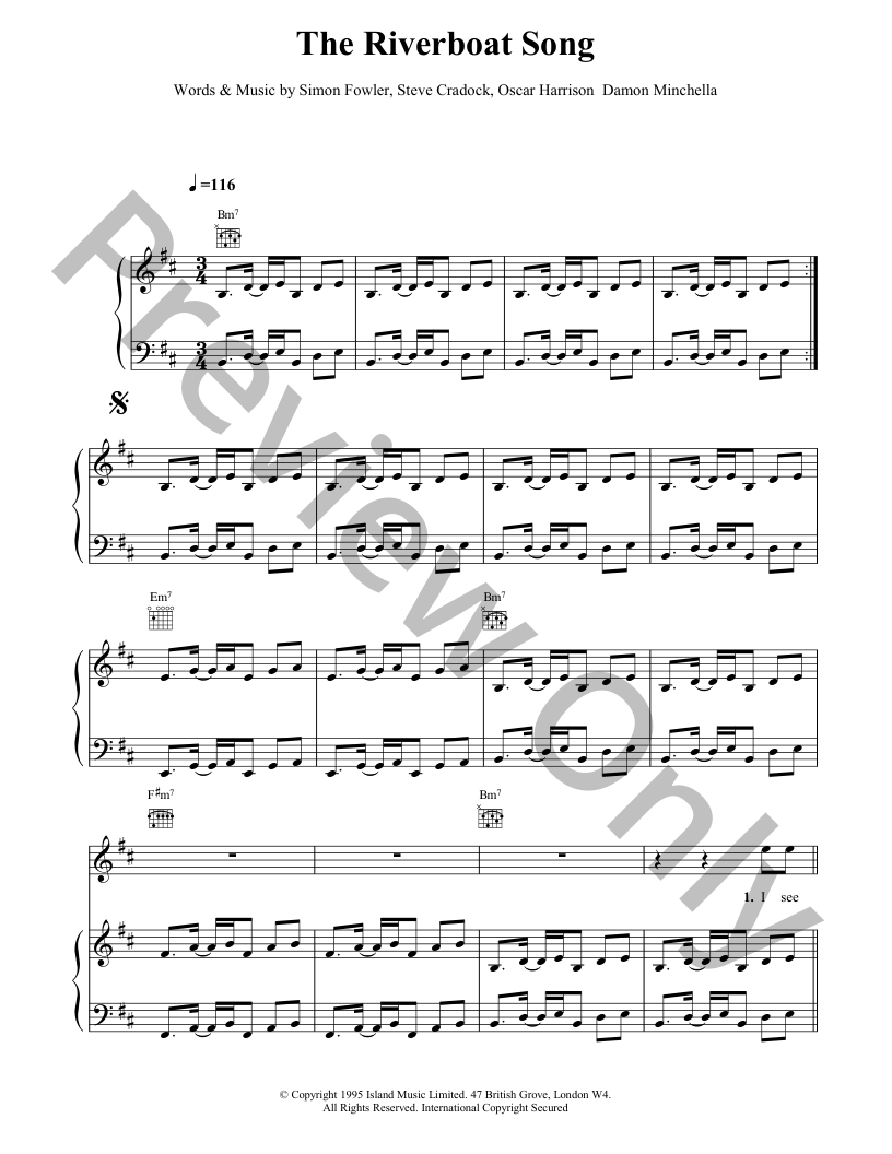 The Riverboat Song | J.W. Pepper