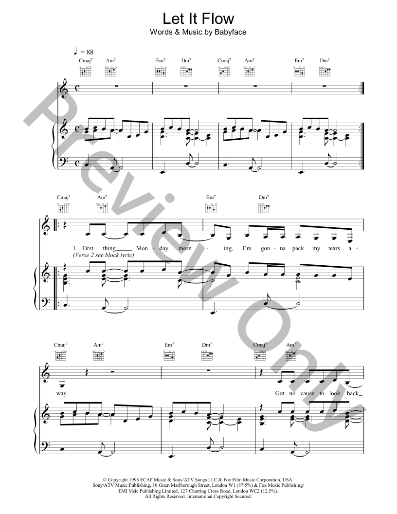 Let It Flow | J.W. Pepper