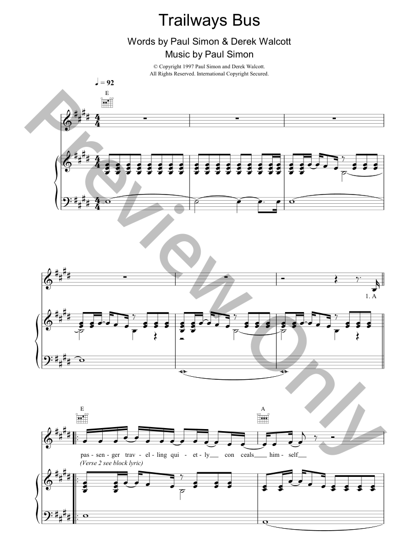 Trailways Bus | J.W. Pepper