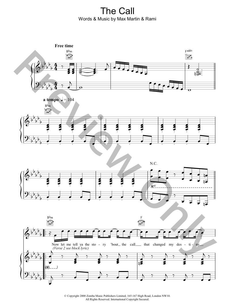 The Call | J.W. Pepper