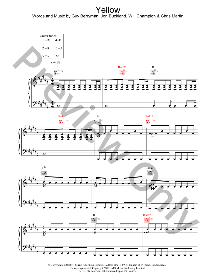 Yellow | J.W. Pepper