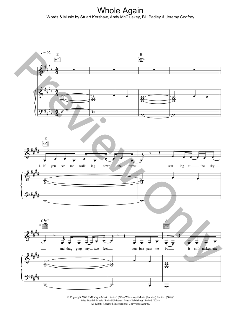 Whole Again | J.W. Pepper