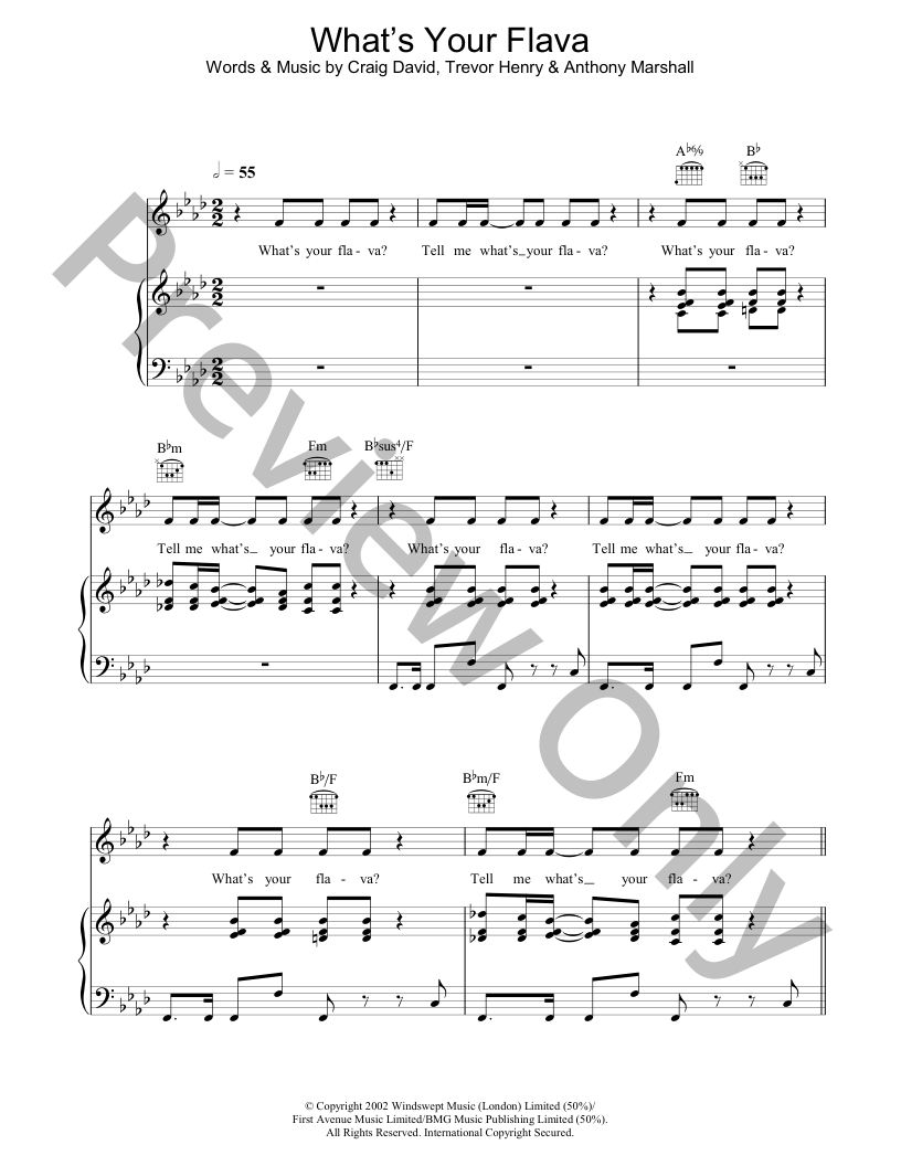 What's Your Flava | J.W. Pepper